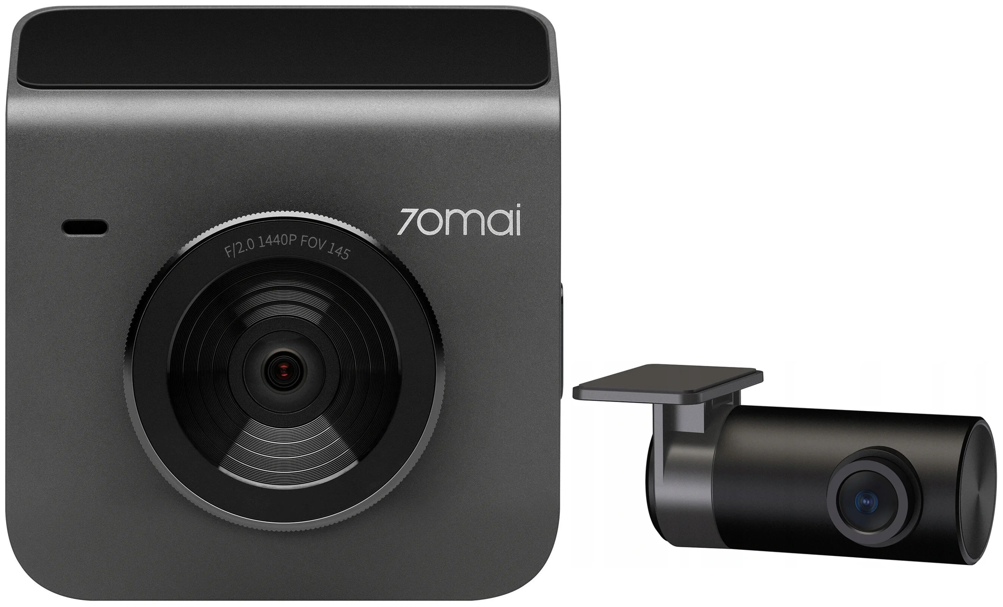 Видеорегистратор 70Mai Dash Cam A400 + Rear Cam Set серый (A400-1)