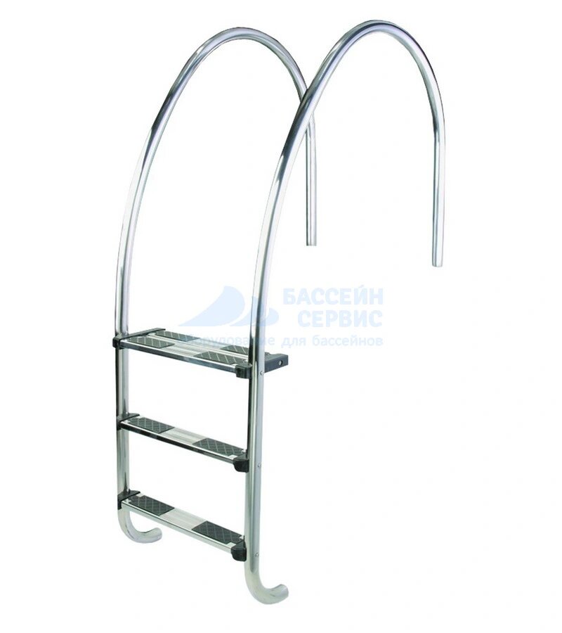 Лестница для переливных бассейнов AstralPool Venera с 3 ступенями, AISI-316, цена - за 1 шт