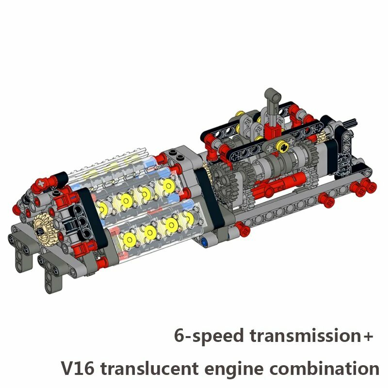 KIMIFUN 6-скоростная коробка передач набор деталей для электромотора