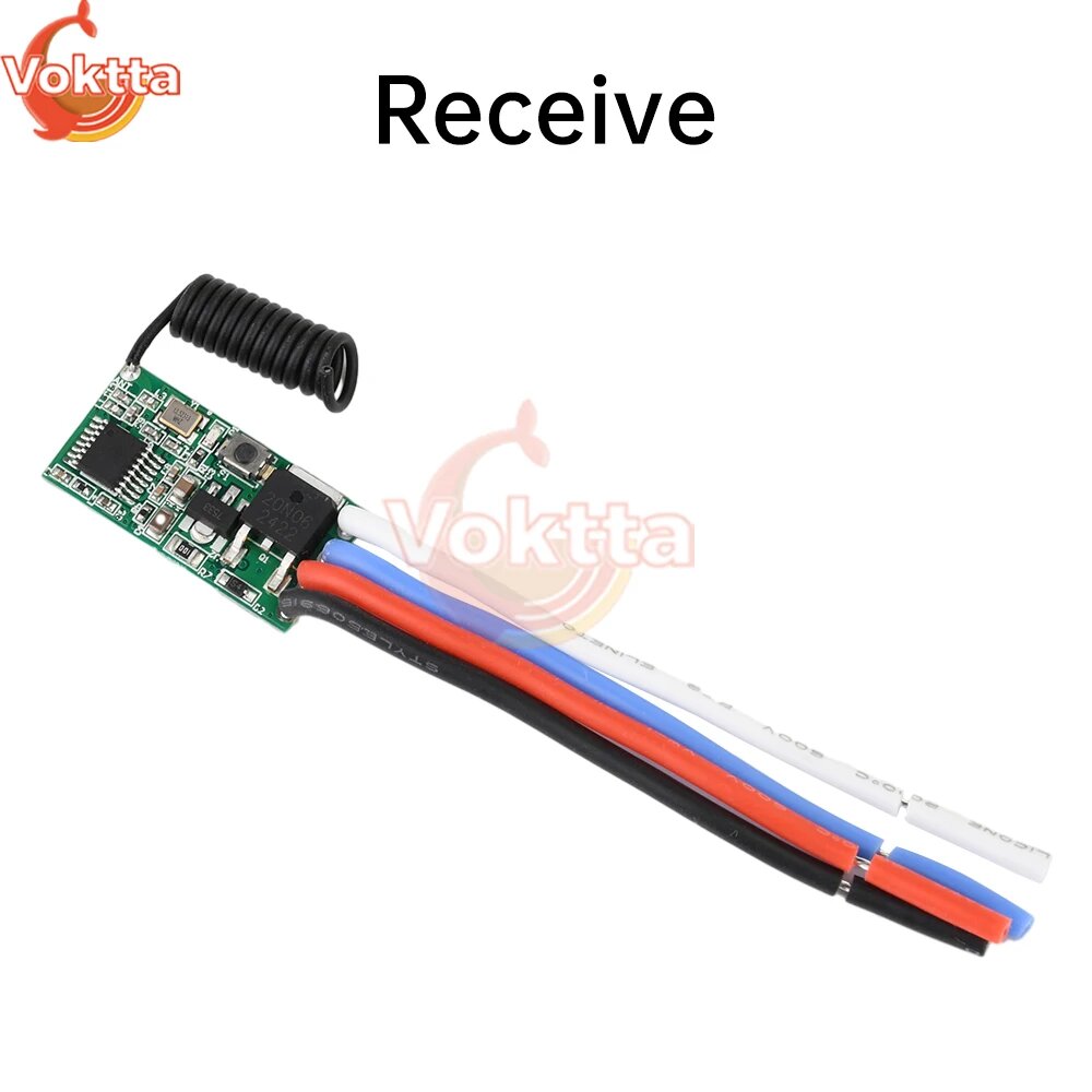 Приемник беспроводной системы Gaqqee 433МГц, Receiver