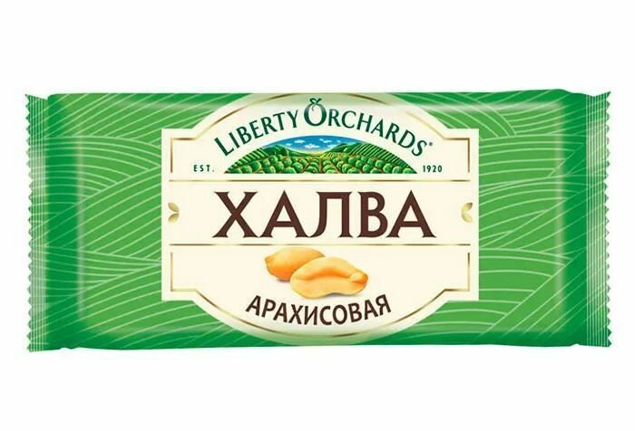 Liberty Orchards Халва арахисовая, 185 г