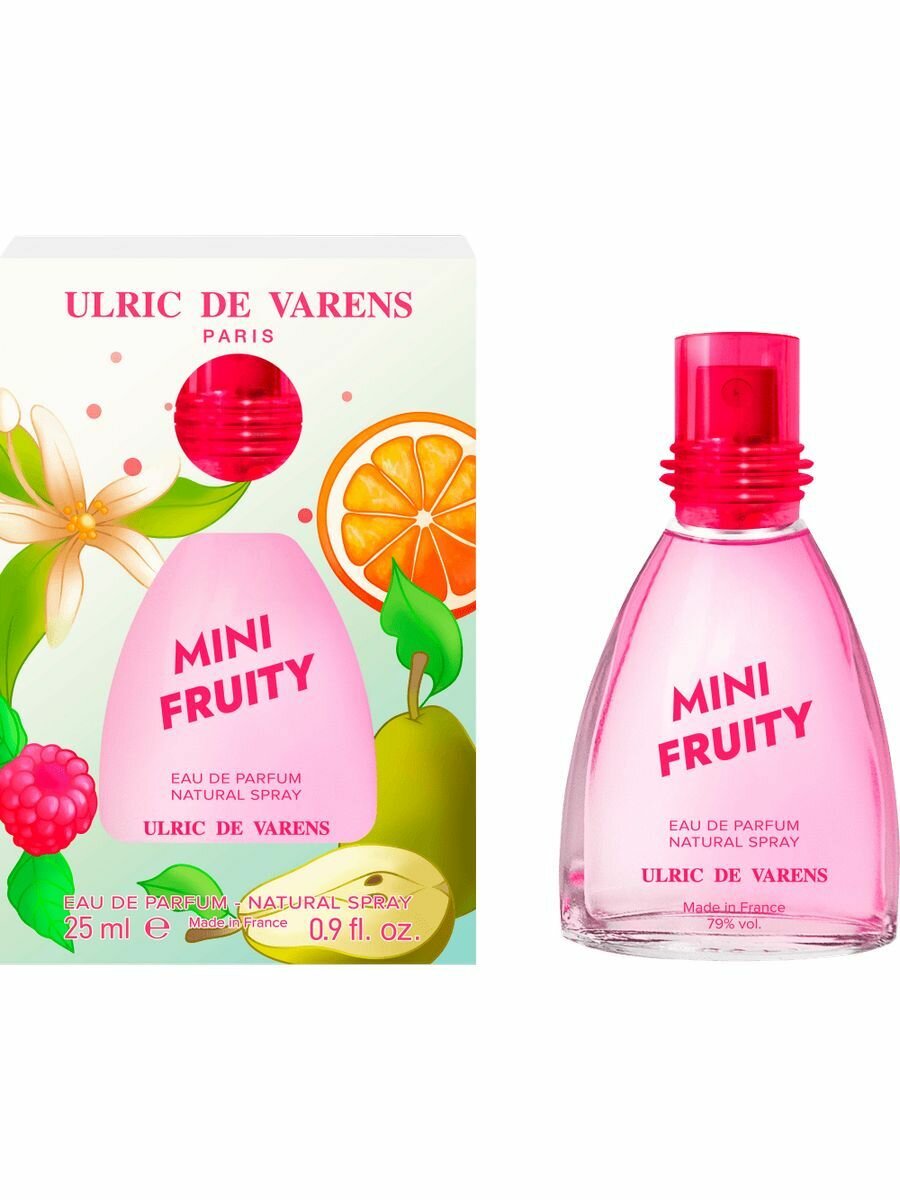 Парфюмированная вода Женская Ulric De Varens Mini Fruity 25мл