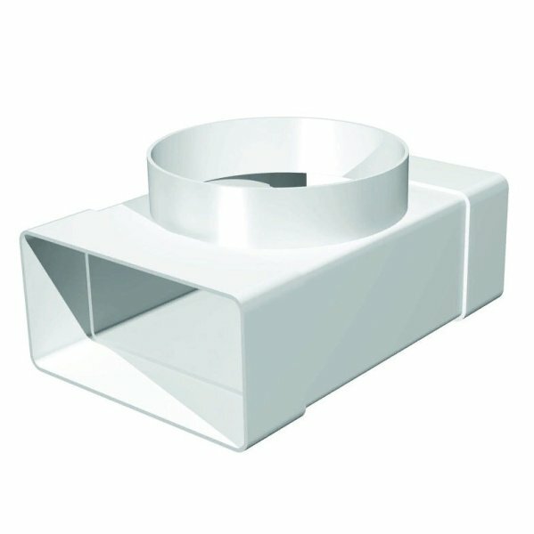 Тройник с выходом на d125 620x12,5П ERA