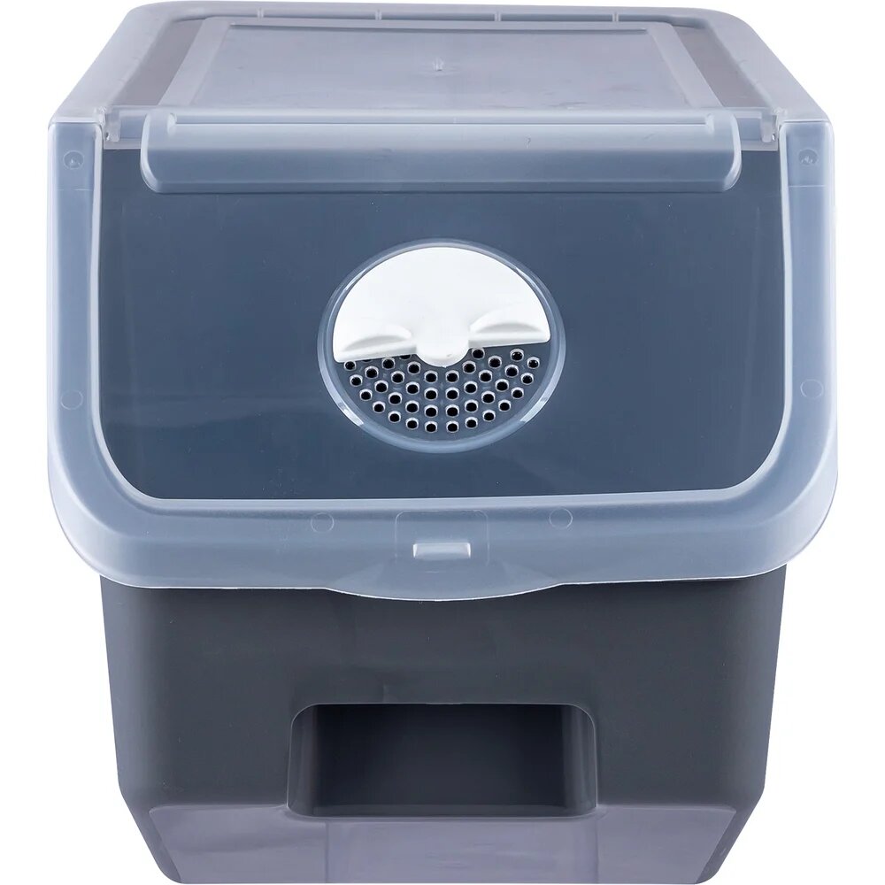 Контейнер для овощей Полимербыт 7.6 л, серый 438202500