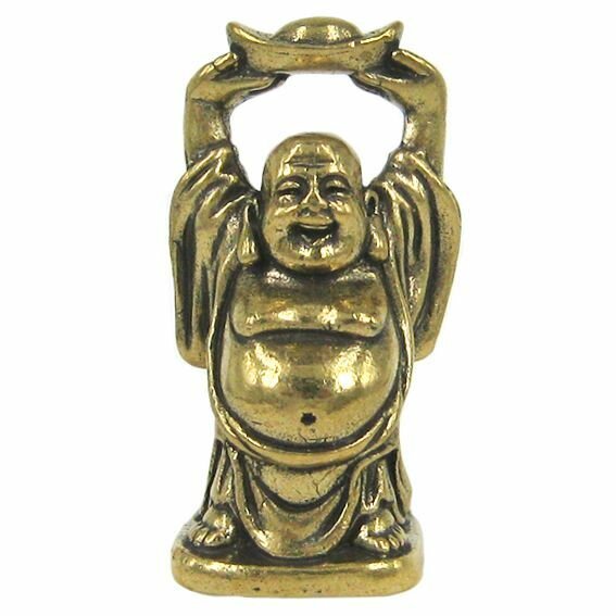 Cтатуэтка Хотей (Хотеэй) из латуни, бог богатства, исполняет желания, Индия (Oxan)