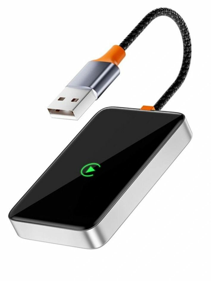 Автомобильный передатчик данных Wiwu Car Play Wireless adapter Wi-CP001 - Black