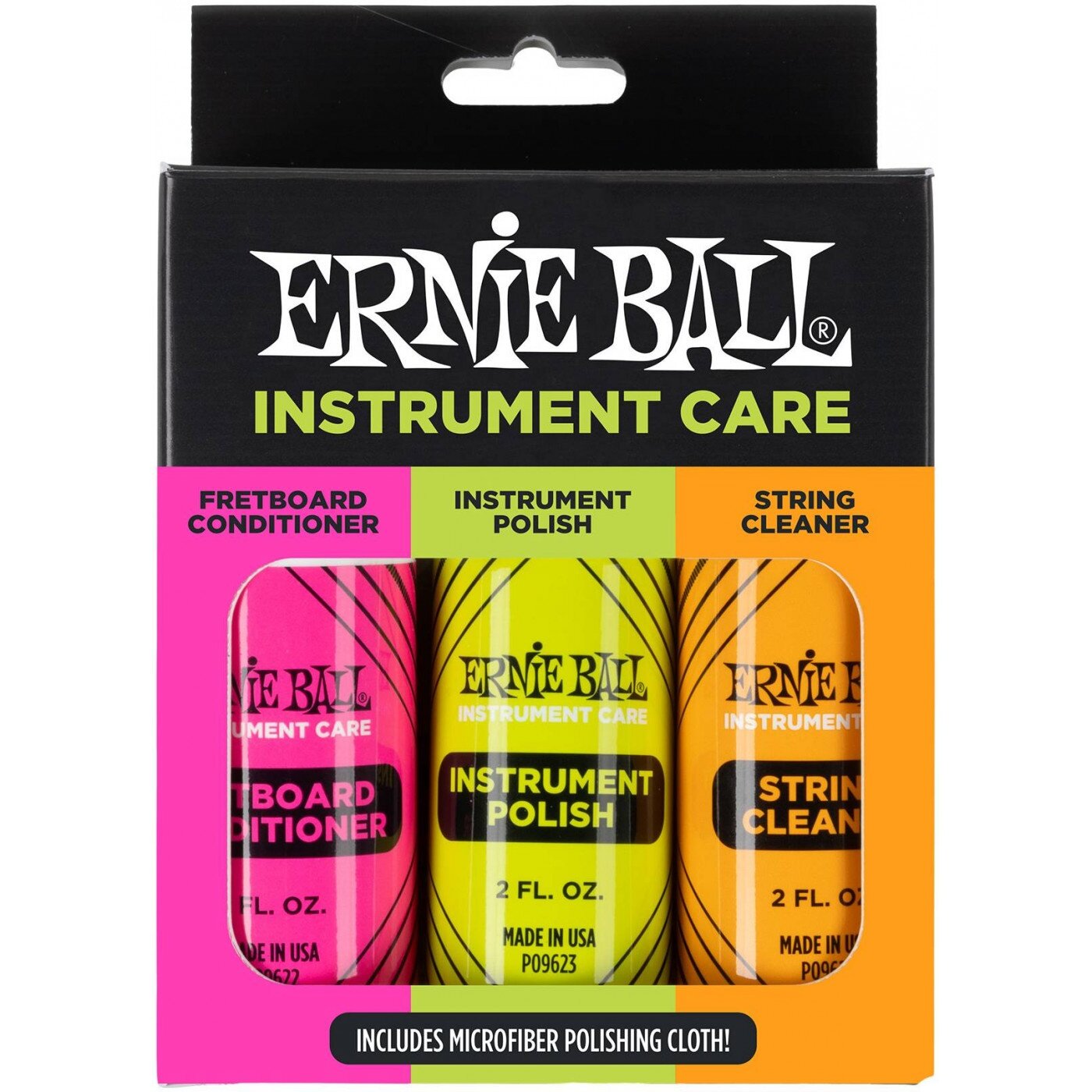 Набор средств для ухода, 3 в 1, ERNIE BALL 4225