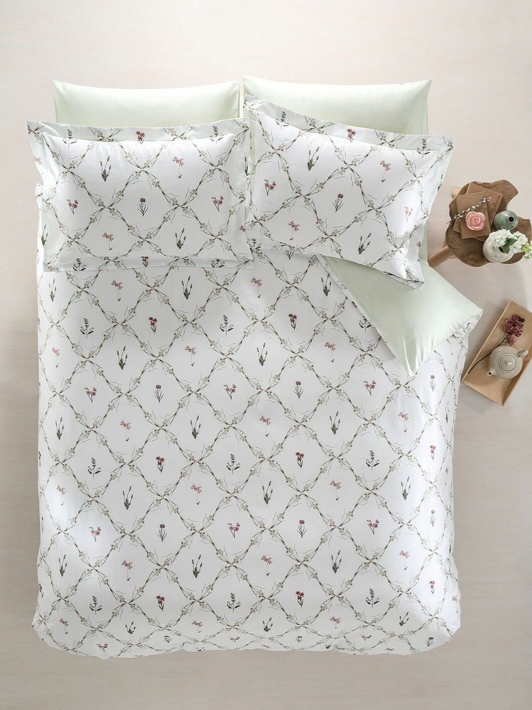 Постельное белье Tivolyo Home MIRABEL сатин люкс 1.5-спальное