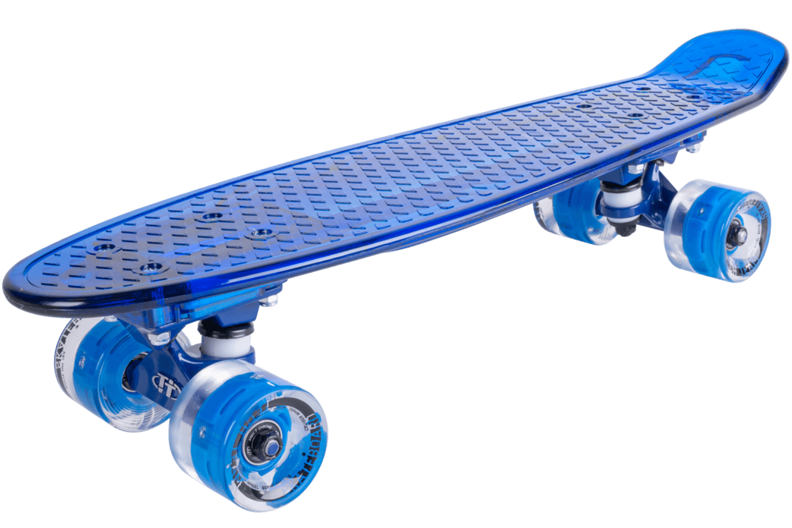 Круизёр-пениборд Tech "Team Transparent 22" - 2021 Light Blue