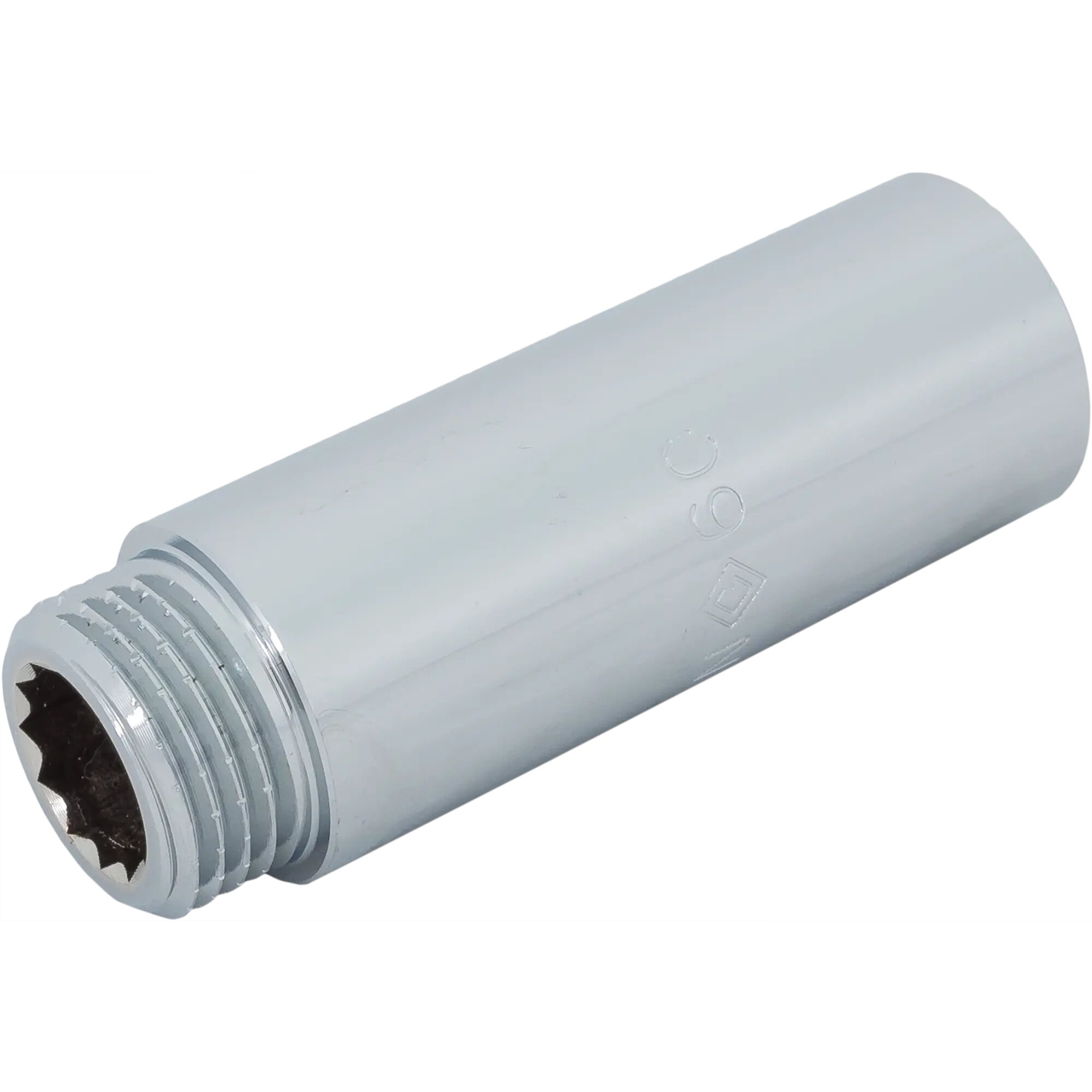 Удлинитель латунный 1/2x1/2, 60 мм, ВР-НР, резьба латунная, для водоснабжения 127-1752