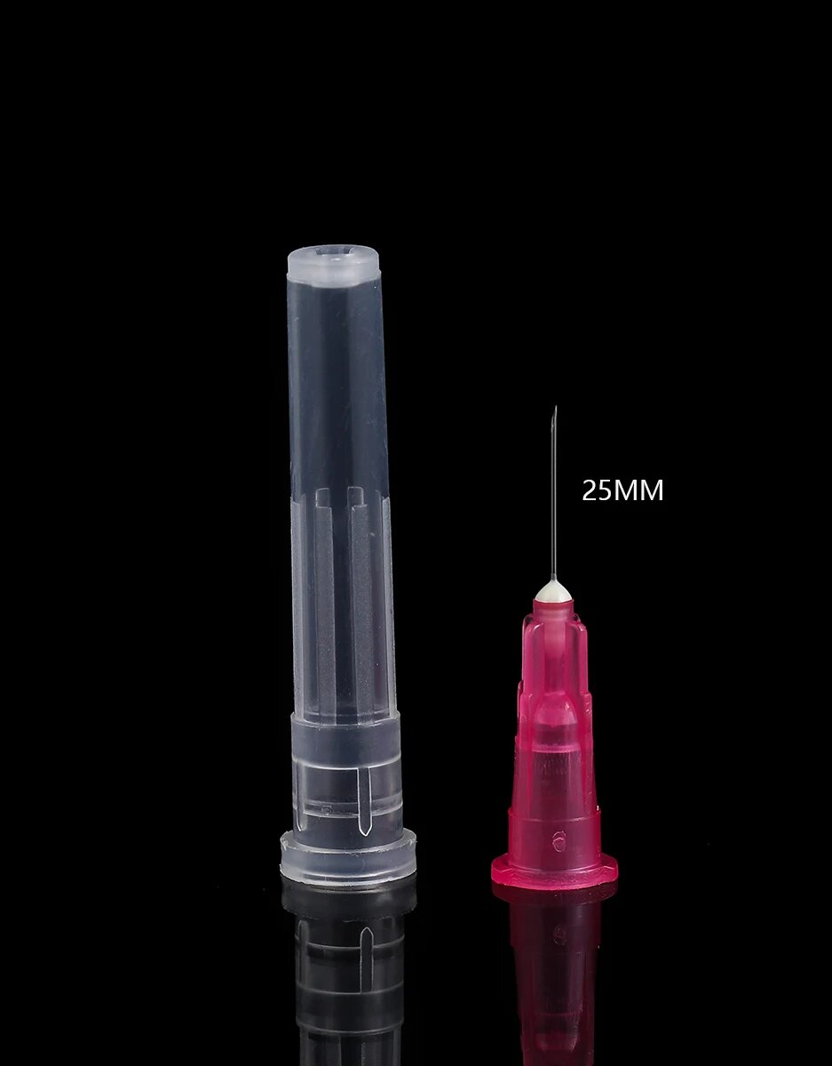 Одноразовые иглы для татуажа 29G 4 мм 13 мм 25 мм 60pcs, 29g25mm