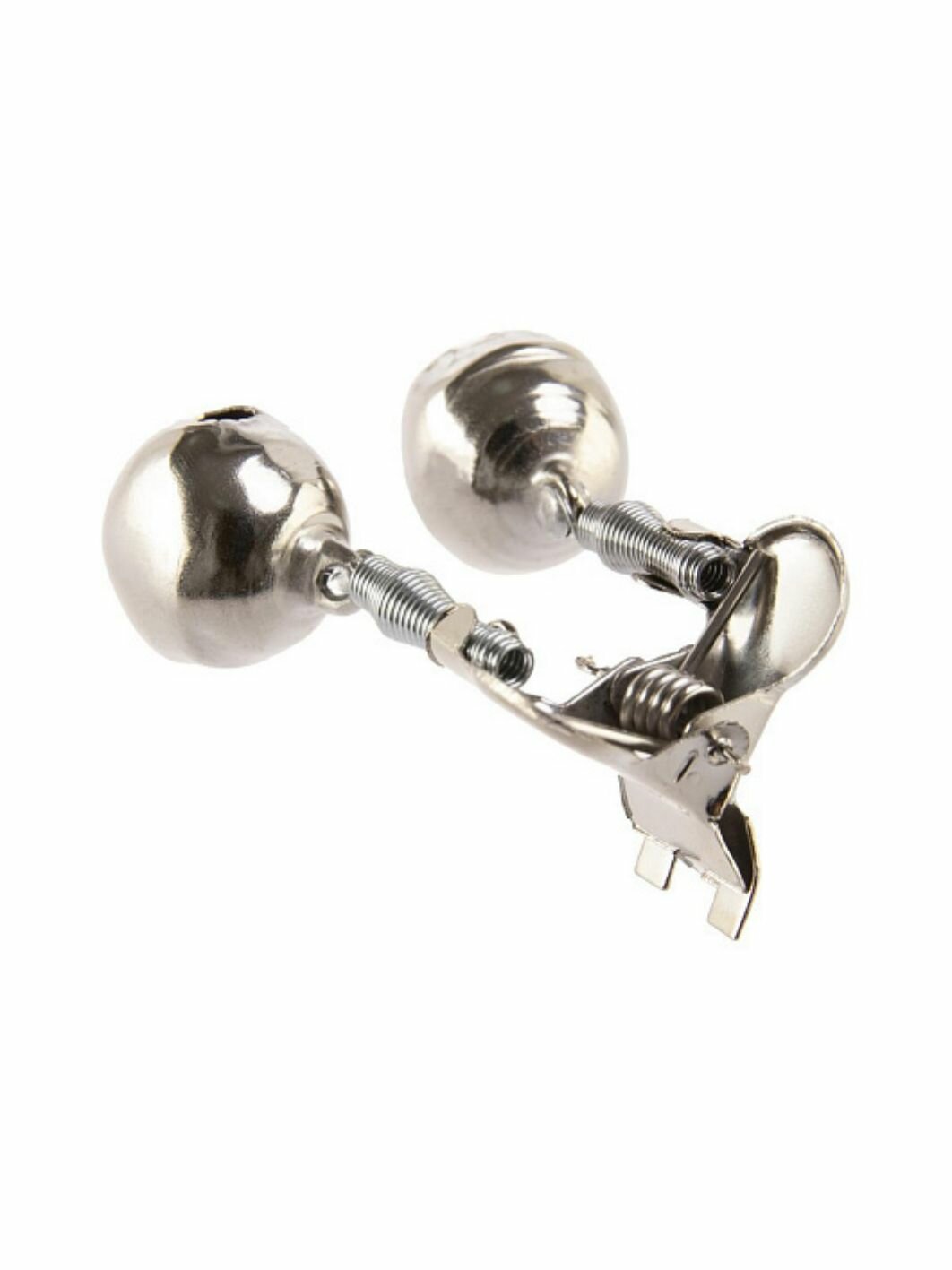 Бубенчик двойной с металлической прищепкой Helios HS-HX-011, D16 мм