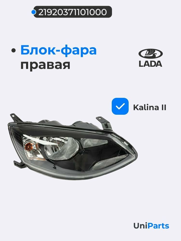 Блок-фара правая