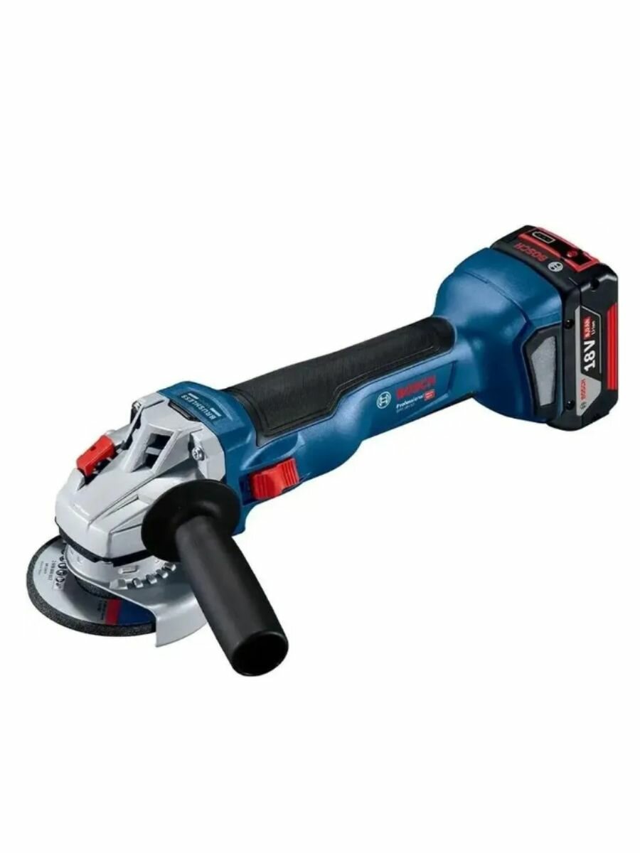 Угловая шлифмашина (болгарка) аккумуляторная Bosch GWS 18V-10, арт. 06019J4004 (кейс, с 2 АКБ и ЗУ)