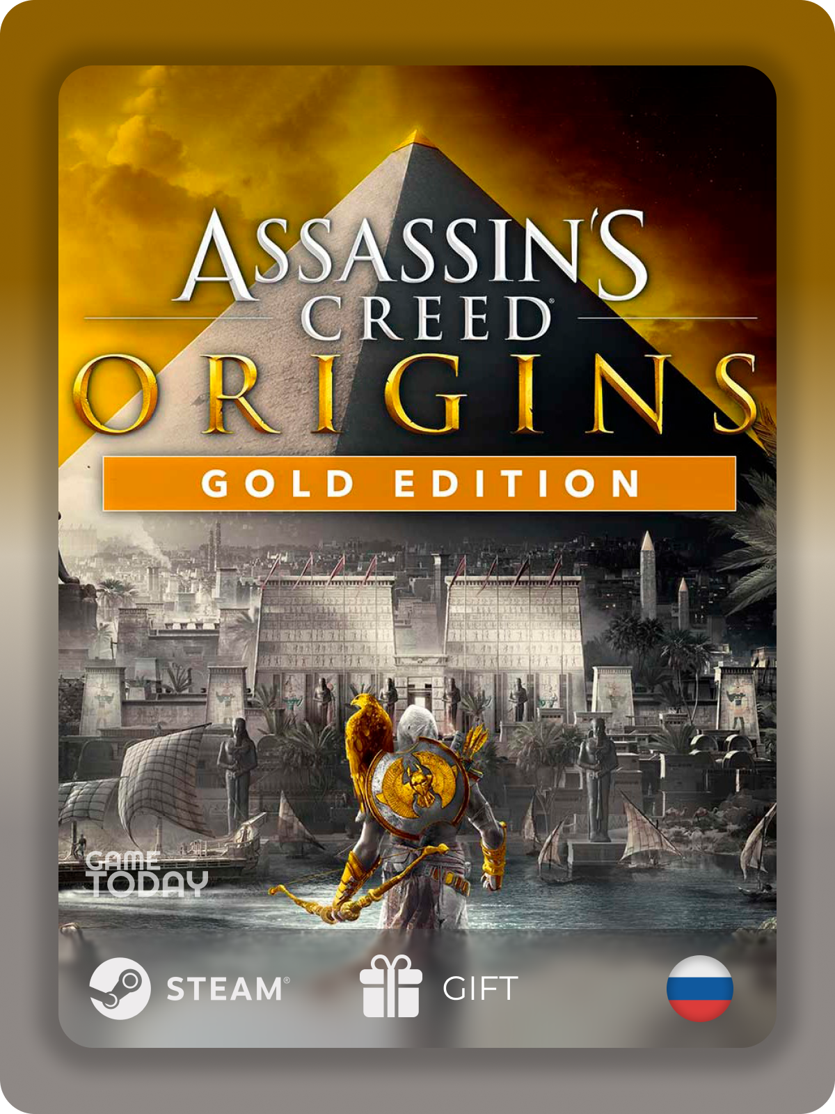 Assassin's Creed Origins Gold Edition | Игра в Steam | PC | Steam Deck | Отправка подарком | Регион активации Россия