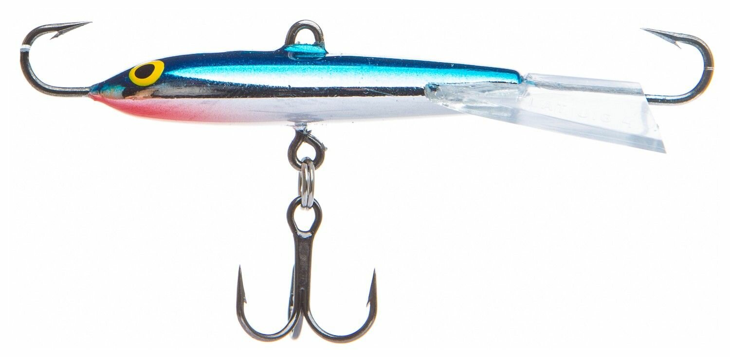Балансир Rapala "Flat Jig", для ловли со льда и блеснения, плоский, 16 г#FB
