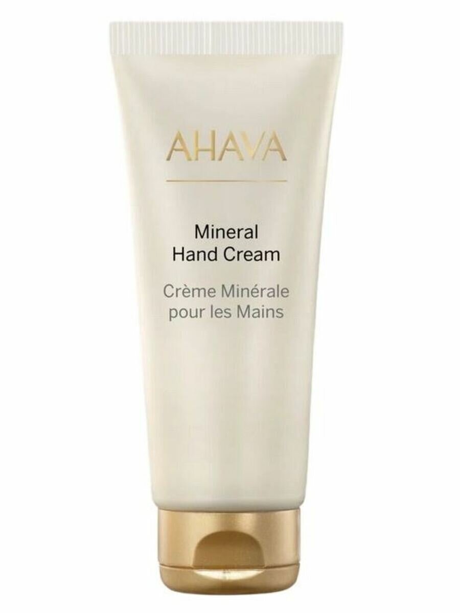 Крем для рук AHAVA Mineral Hand Cream Water, минеральный, для всех типов кожи, без парабенов, 100мл
