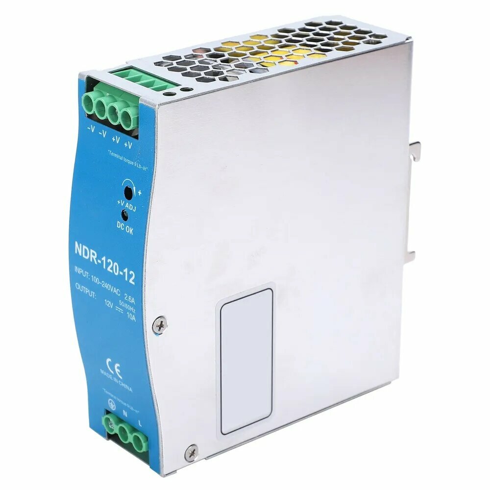 ИПП BERM DinRail для датчиков ПЛК 120W 12V 10A