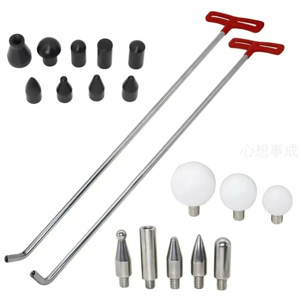 Крючок с насадками PDR для удаления вмятин / 19шт