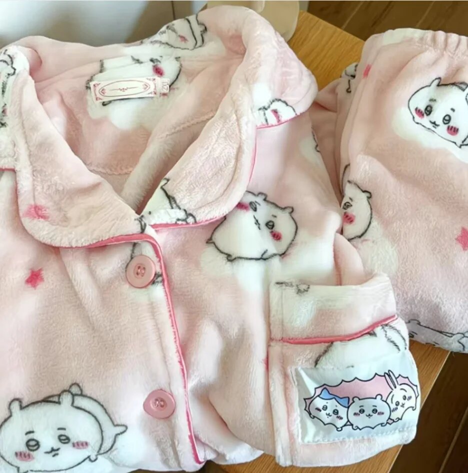 Пижама женская MINISO аниме Chiikawa, цвет chiikawa