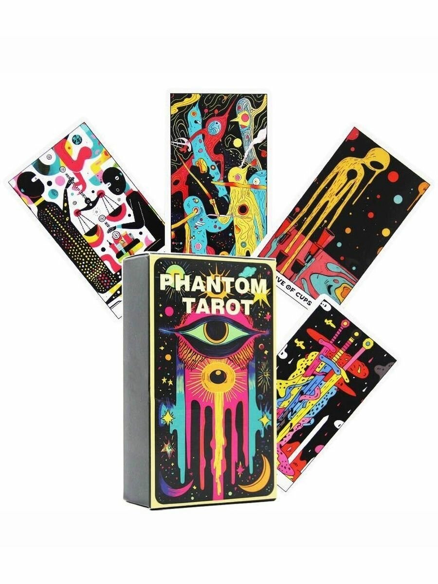 Карты Таро Phontom Tarot 10*6 см.