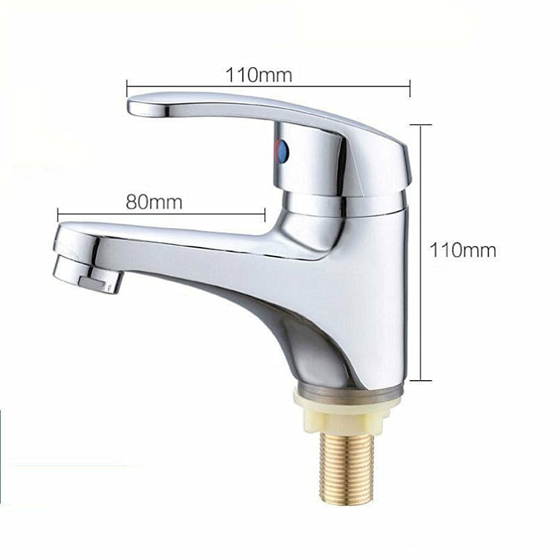 Тщательно отобранный инженерный смеситель для раковин, предназначенный для международной торговли, однорычажный быстродействующий смеситель для установки на столешницу, однорычажный смеситель для холодной воды для умывальника.