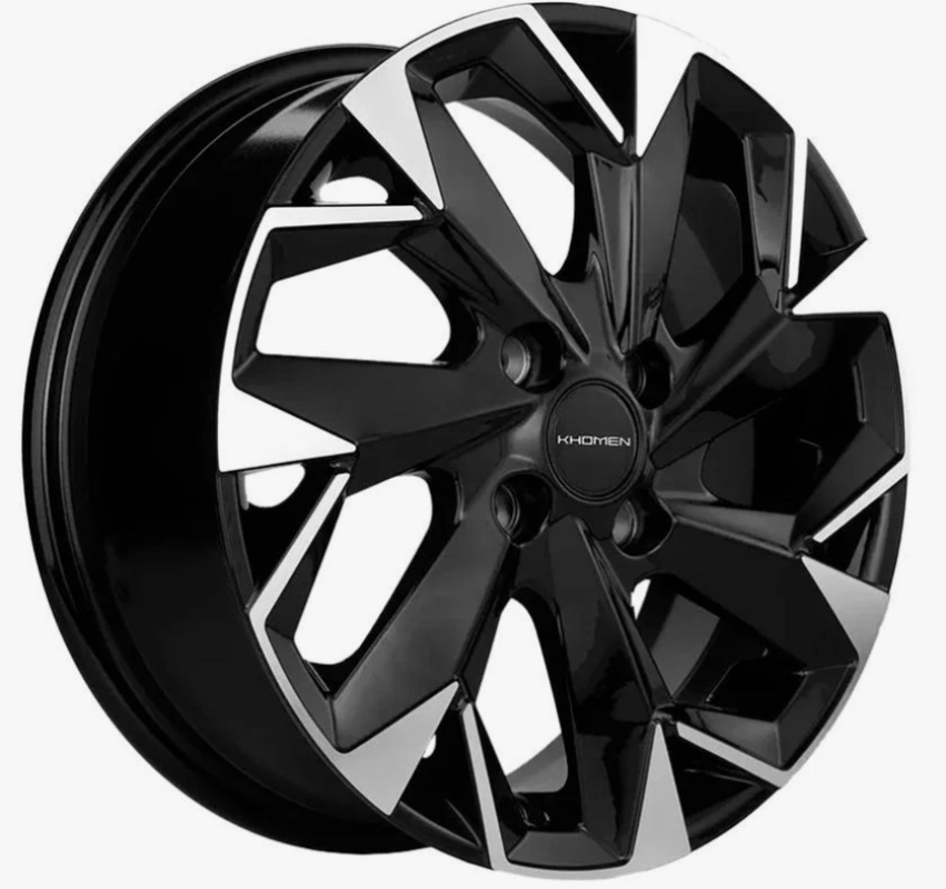 Диск колесный Khomen Wheels KHW1402 (Alsvin-Getz-i20) 5,5x14 4x100 Dia54.1 ET46 цвет Black-FP