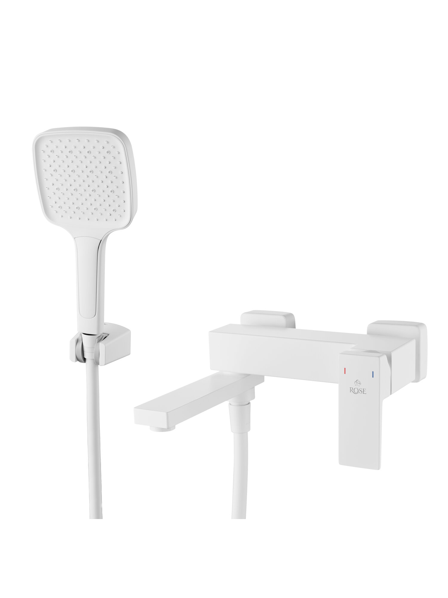Смеситель для ванны Rose R2VV80FG2CRX, Белый
