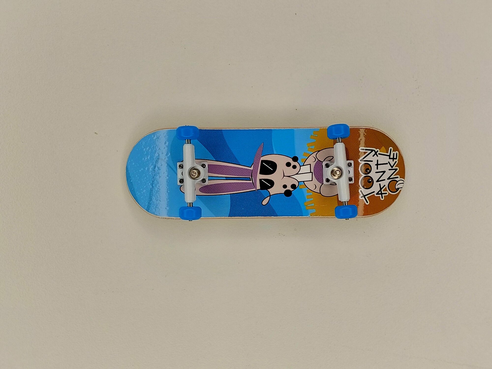 Anti-Once / СкейтГо / Фингерборд, профессиональный fingerboard Anti-Once Deck 32 mm, пальчиковый скейтборд 15
