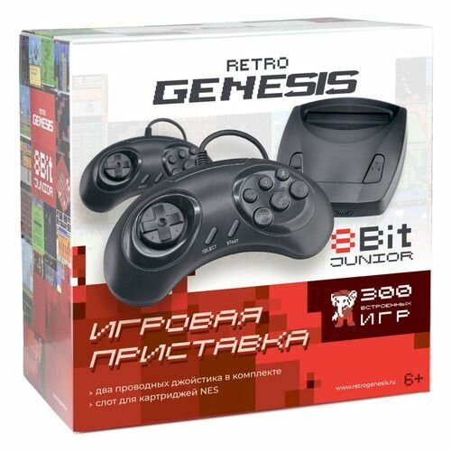 Игровая консоль RETRO GENESIS Junior +300 игр