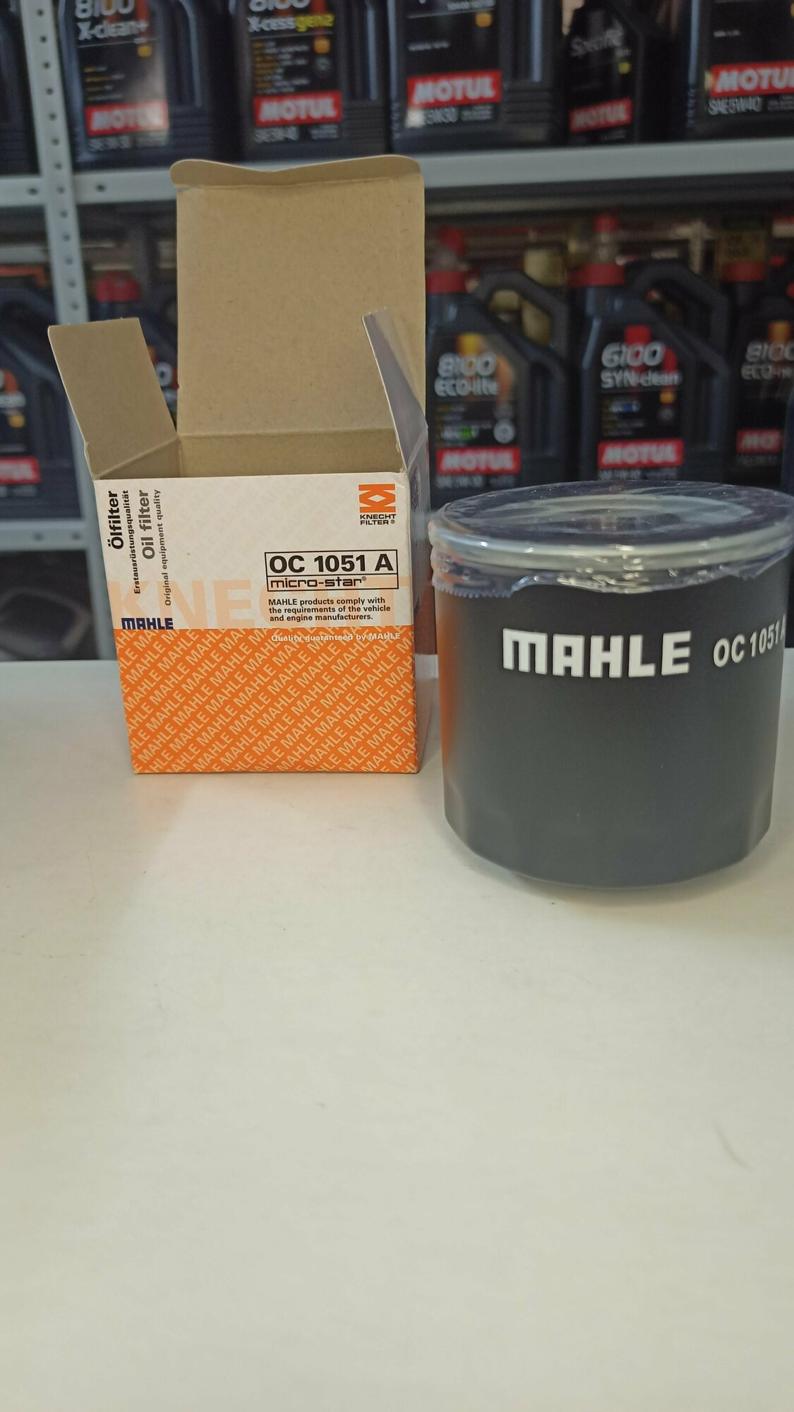 Mahle/Knecht фильтр масляный OC1051