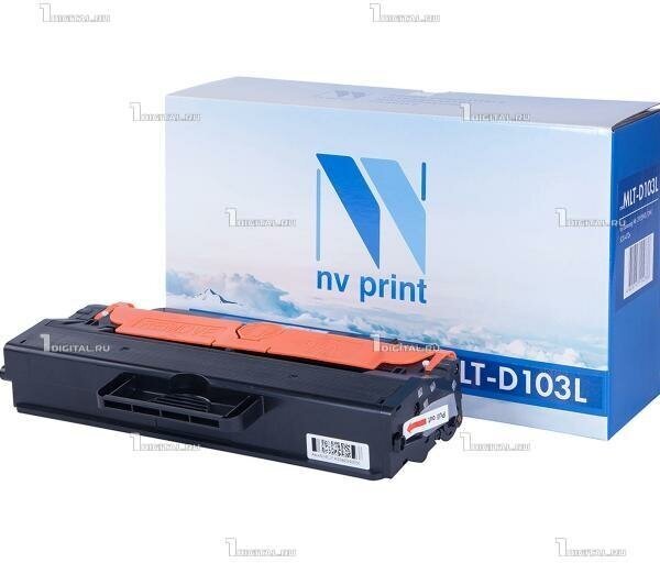Картридж NV Print MLT-D103L черный для Samsung ML-2950/2955/ SCX-4727/4728/4729 (2.5К) (SU718A) (NV-MLTD103L)