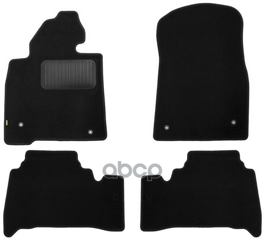 Коврики в салон Klever Standard TOYOTA Land Cruiser 200 2007-2012, 2012-2015, 2015-2021, внед, 4 шт. (текстиль) Klever арт. .