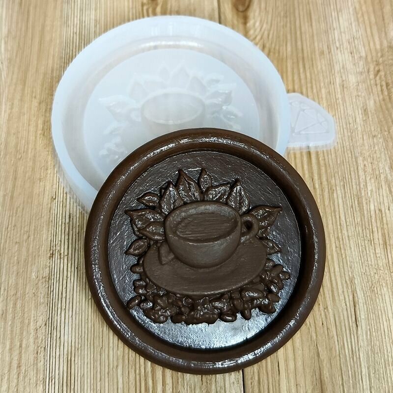 Молд силиконовый Brilliant Mold. Форма Плитка кофейная