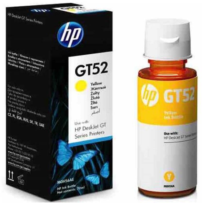 Чернила GT52 для HP Ink Tank 315, 410, 415, 115, 319, 419, 310 M0H56AE желтые