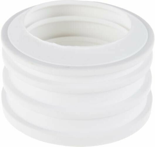 Сантехническая манжета для канализации MPF 50х40, белая, уплотнительная, переходная 15 шт
