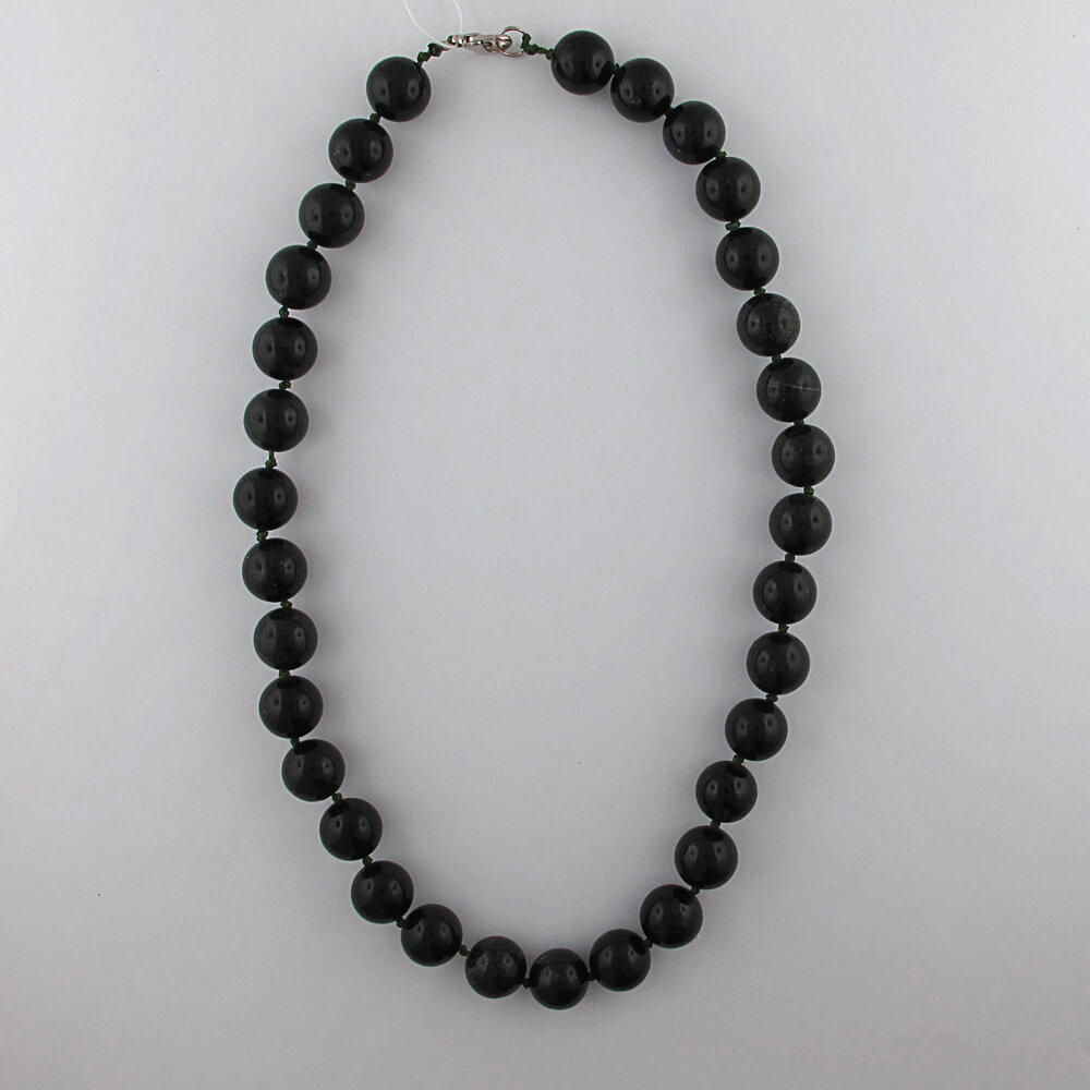 Колье, змеевик