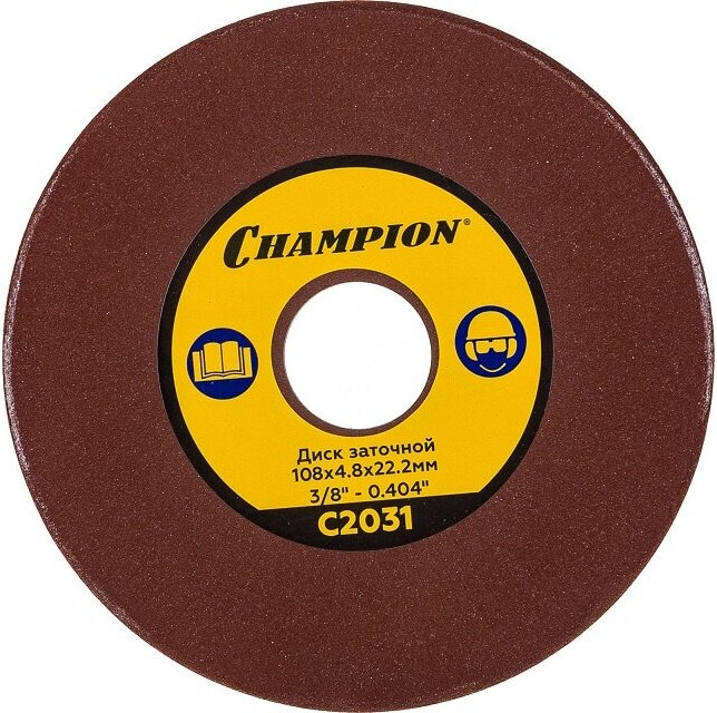 Champion Диск заточной 108x4,8x22,2мм CHAMPION C2031 для станка С2000
