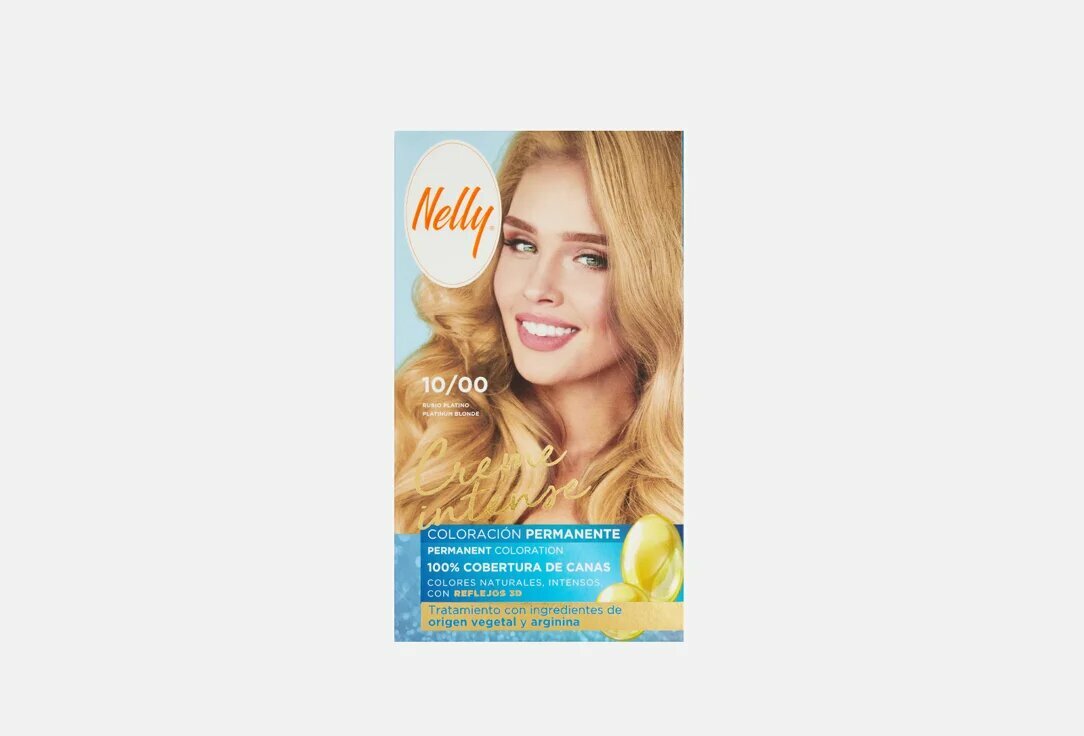 Nelly Creme Intense Краска для волос 115мл 10/00, Платиновый блонд