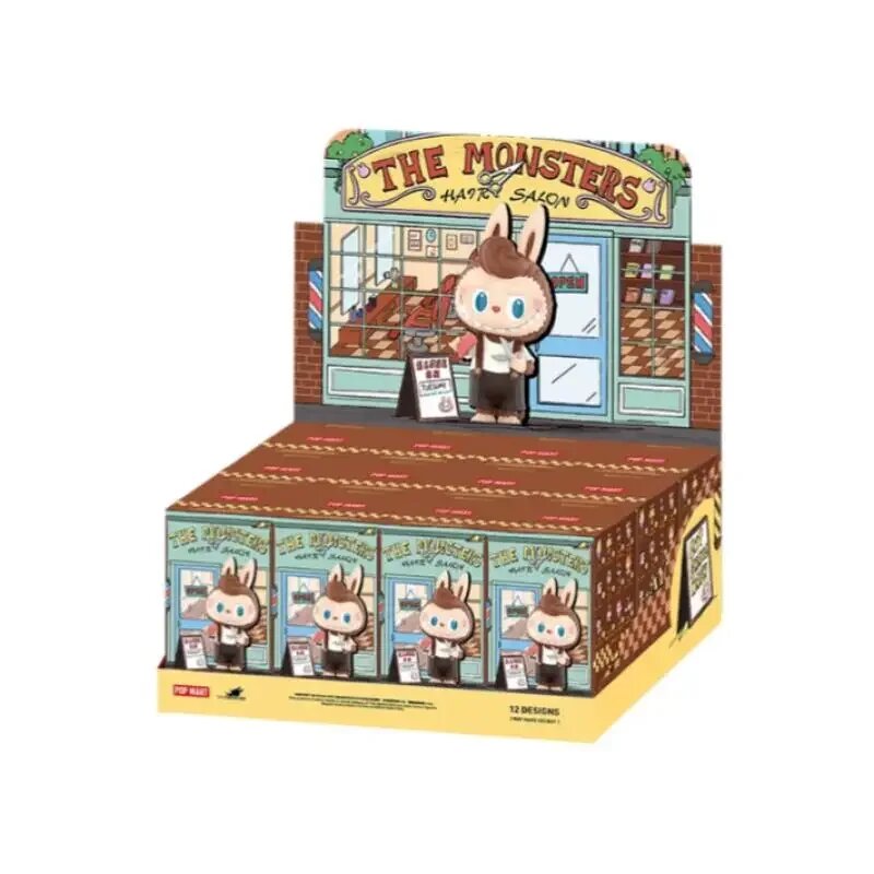 POP MART LABUBU THE MONSTERS HAIR SALON Серия Blind Box 12 Blind Boxes