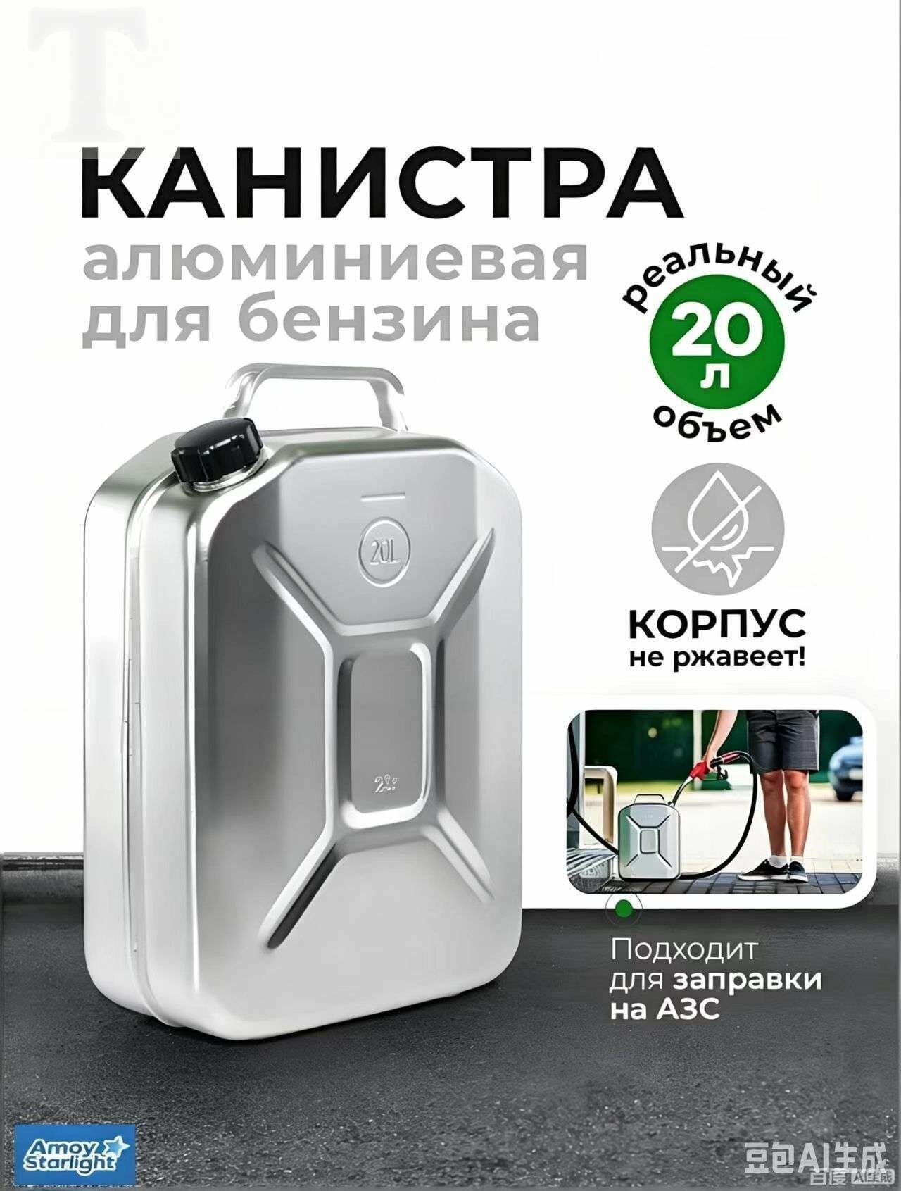 Канистра для ГСМ, 20 л