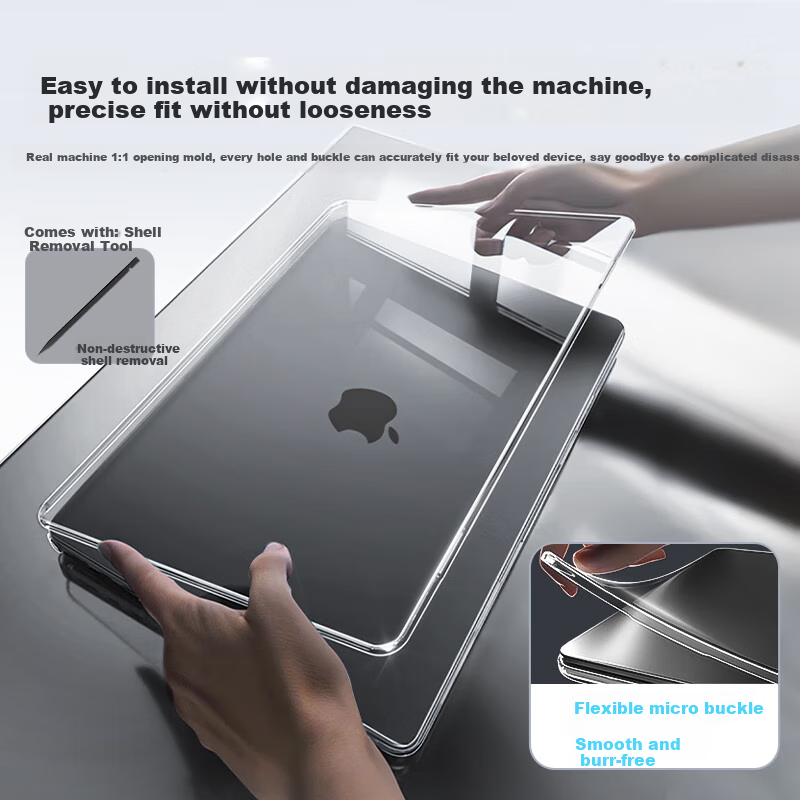 Jichuan 5X Protection для MacBook Air 13.6 дюймов с защитой от падений и царапин для моделей M5/M4/M3/M2 2024-2026