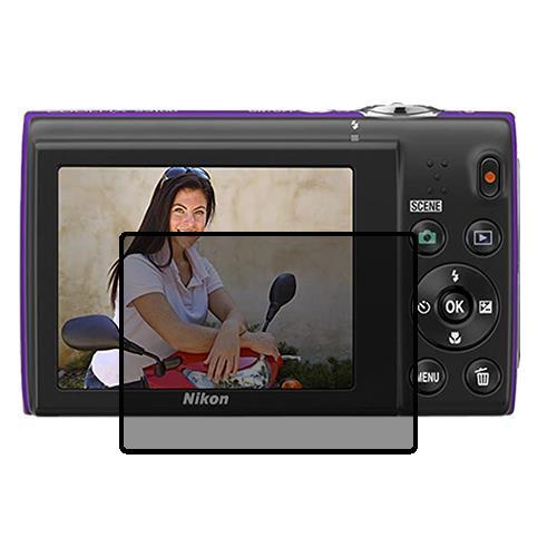 Nikon Coolpix S5100 защитный экран для фотоаппарата гидрогель приватная плёнка (силикон)