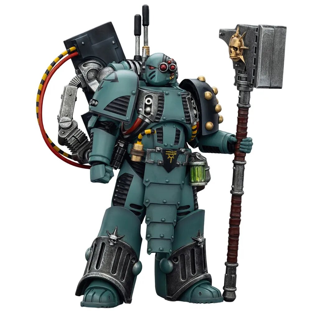 HIPLAY JOYTOY Warhammer 40,000 Сыны Хоруса Разрушитель осад JT03615 Экшен-фигурка масштаба 1/18