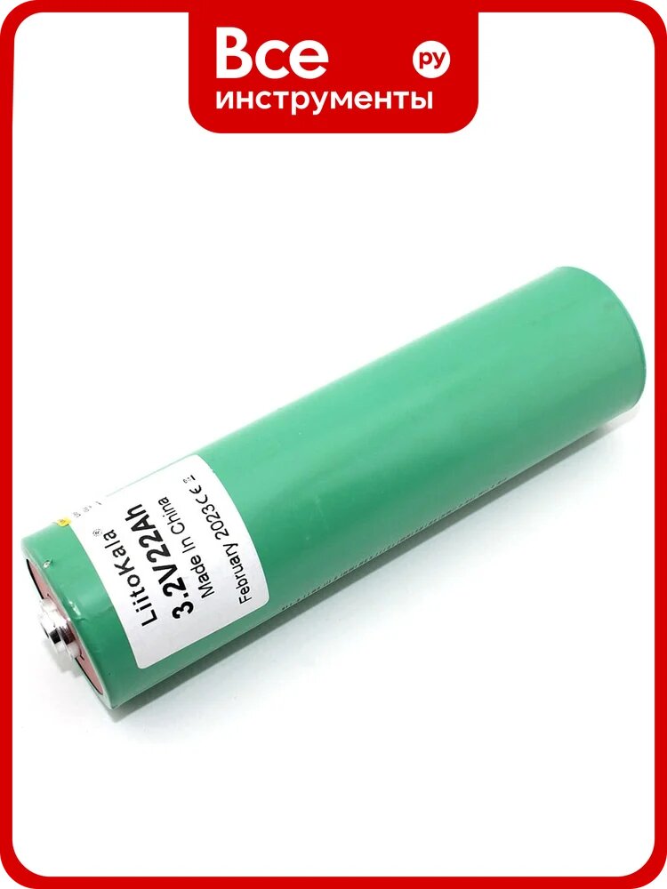 Аккумулятор AMPERIN типа 46160 LiitoKala LiFePO4 3.2V22Ah, 22000mAh 095365