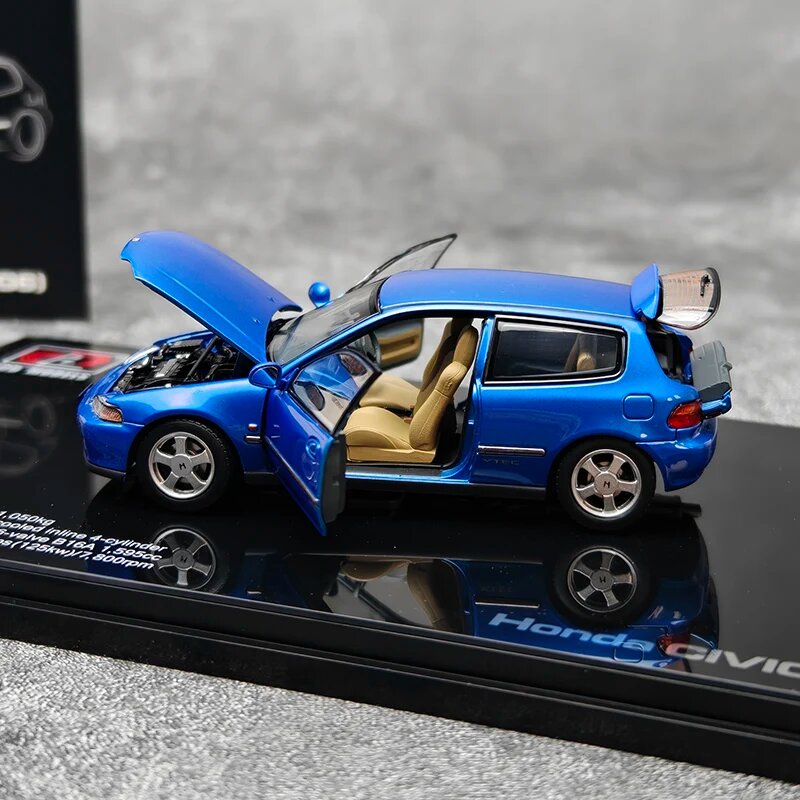 Коллекционная модель автомобиля Honda Civic SiR II EG6 Blue