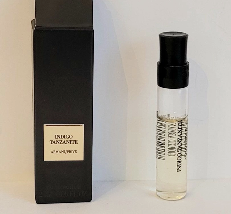 Пробник парфюмерной воды Giorgio Armani Prive Indigo Tanzanite 2 мл - Индиго Танзанит унисекс