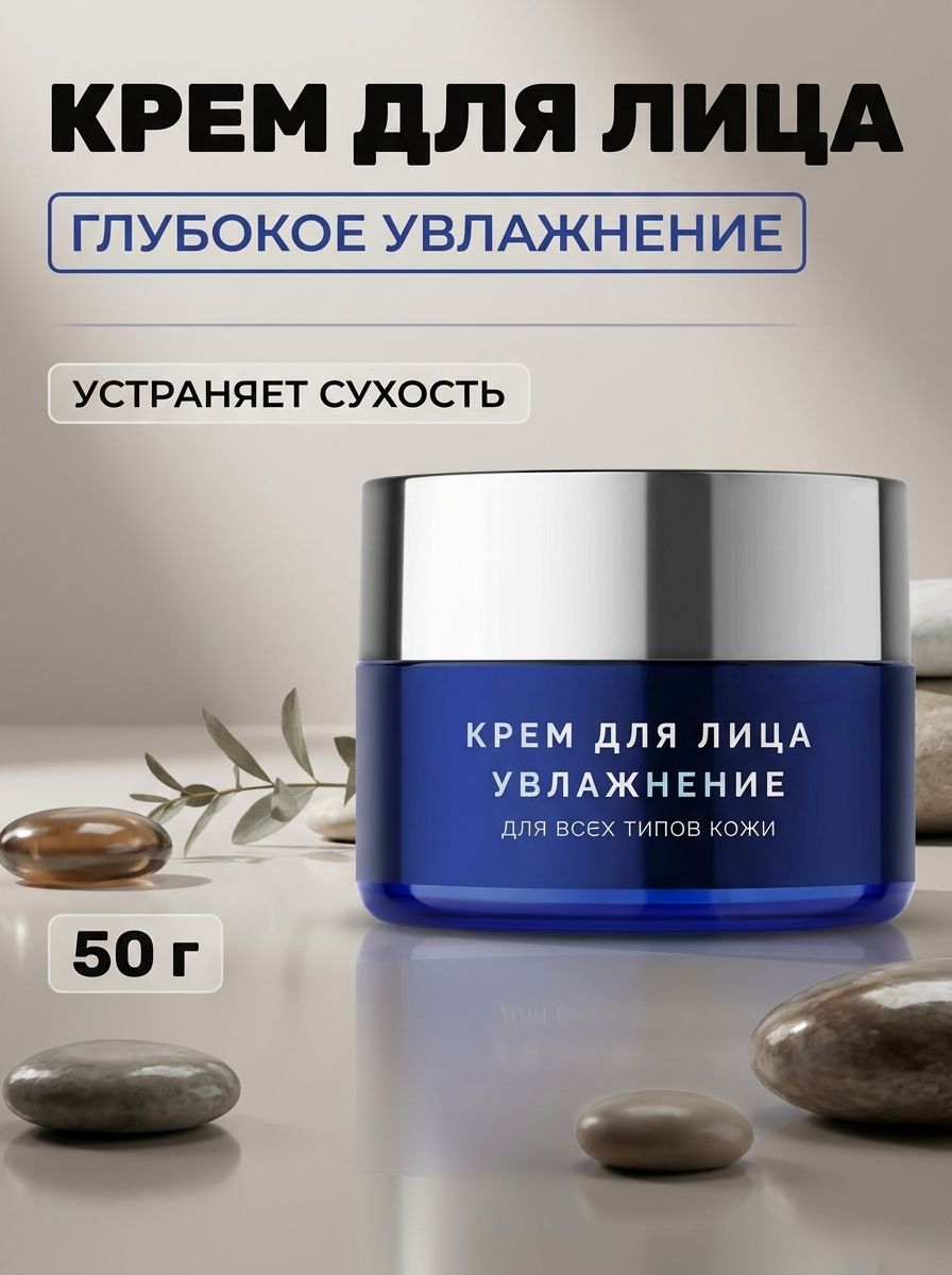 Terra Thermalia Крем для лица увлажняющий для всех типов кожи 50 г