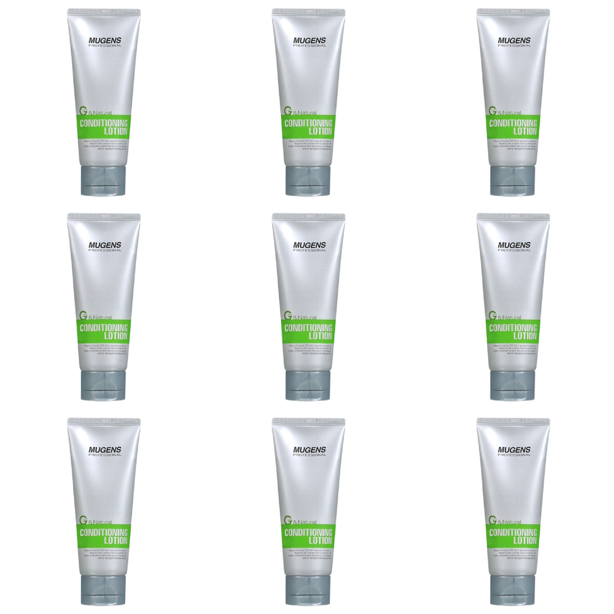 WELCOS, Лосьон для волос Mugens Conditioning Lotion, 100 мл, 9 шт