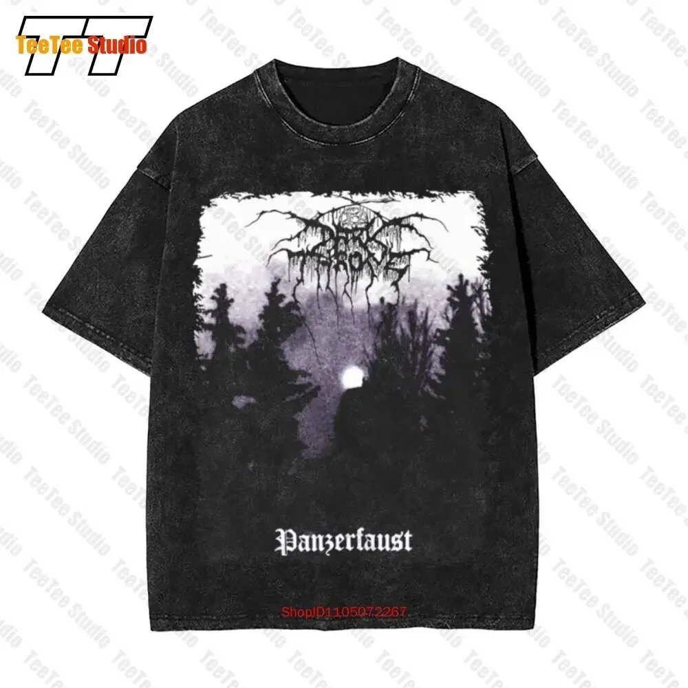Ограниченная серия Nwt Darkthrone Panzerfaust, винтажная футболка большого размера с норвежской экстремальной металлической лентой S 4Xl 8XCC